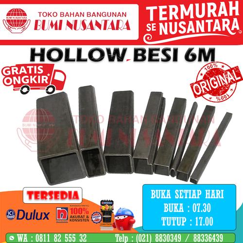 Jual HOLLOW BESI SEMUA UKURAN PIPA BESI KOTAK BESI KOTAK HOLO BESI ...