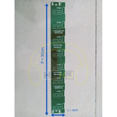 Jual PCB TRANSISTOR FINAL SINGLE 30CM PCB FINAL SINGGLE 30 CM - Kota ...