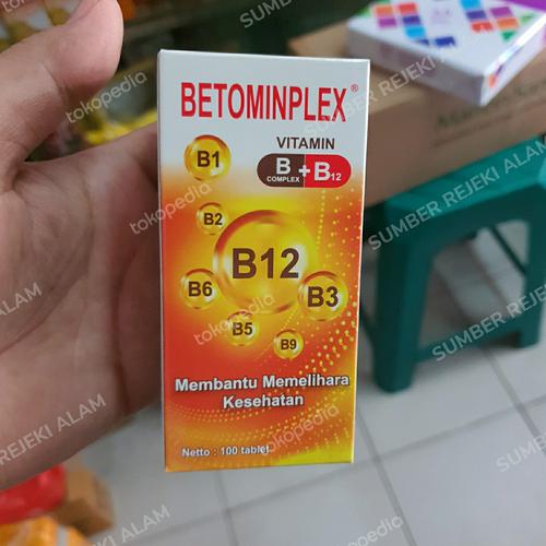 Jual Vitamin B Complex + B12 100's / Betominplex - Jakarta Barat ...