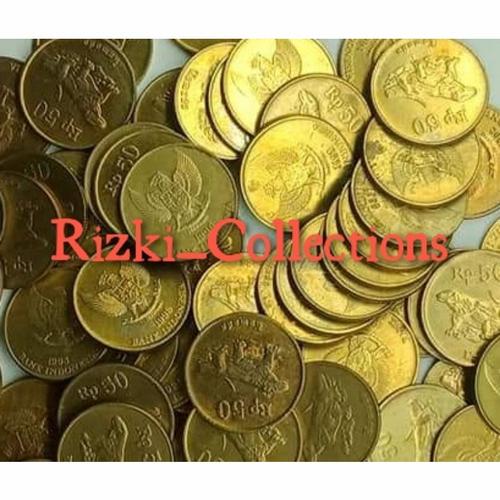 Jual uang kuno Koin 50 rupiah komodo - Kab. Tuban - Cent Collections ...