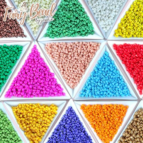 Jual (50gr) Manik Mote Payet Pasir 8/0 / Seed Beads /DIY CRAFT (P1) - Q ...