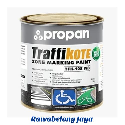 Jual PROPAN - CAT MARKA JALAN TRAFFIKOTE 108 WB GALON - 2,5 KG - BLACK ...