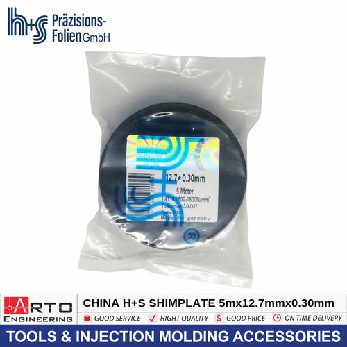 Jual HS Shim Plate Thickness 0.3mm x 12.7mm x 5mtr Feeler Gauge - Kota ...