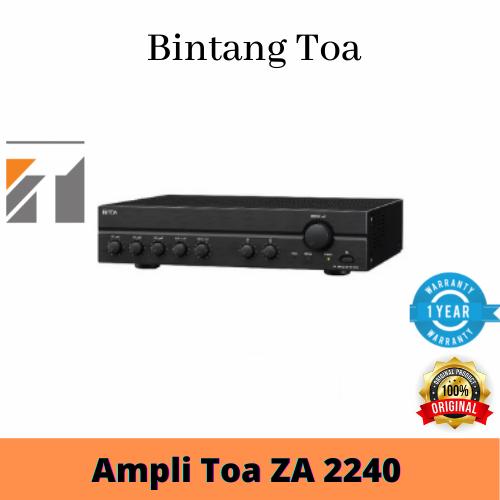 Jual Power ampli TOA ZA 2240 ( ORIGINAL) - Jakarta Utara - Bintang Toa ...