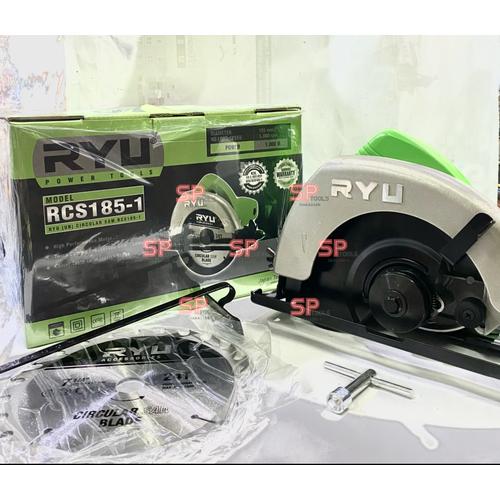Jual MESIN CIRCULAR SAW 7" RYU RCS185-1 GERGAJI POTONG KAYU 7INCH RCS ...