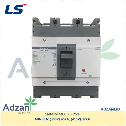 Jual MCCB 3P 630A 45kA 37kA ABN803c LS Metasol LSis - Jakarta Pusat - Adzani.id | Tokopedia