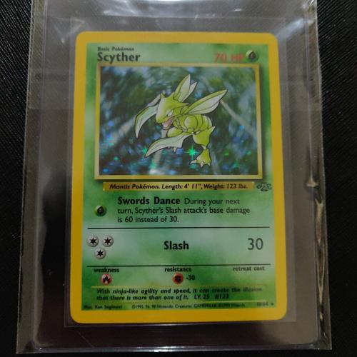 Jual Kartu Pokemon TCG EN WOTC Jungle Scyther Holo - Jakarta Barat - MG Card Lab | Tokopedia
