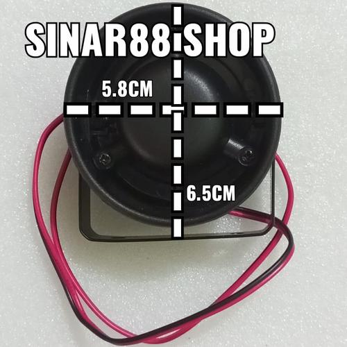 Jual SIREN / SIRENE / SIRINE MINI SOUND MOTOR / GSM ALARM DC 6 - 14V ...