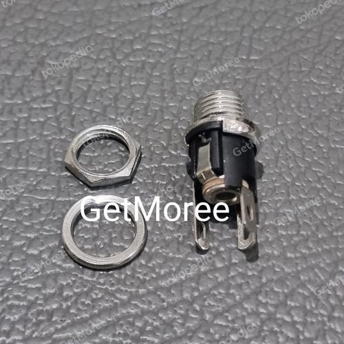 Jual Soket Dc Bulat 3pin Drat Besi 3 Pin Socket 3p - Kota Tangerang ...