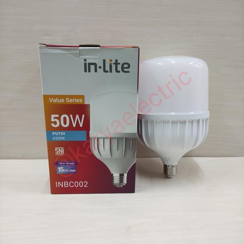 Jual LAMPU LED BULB CAPSULE INLITE IN LITE INBC002 50WATT 50W VALUE PUTIH - Jakarta Barat ...