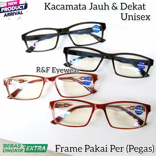Promo Kacamata Baca Double Fokus Untuk Jauh & Dekat Lensa Antiradiasi ...
