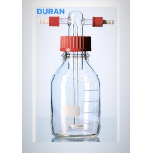 Jual DURAN Gas Washing Bottle, with Filter Disk Porosity 1, 500ml ...