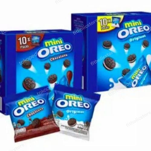 Jual oreo mini box mini oreo box original isi 10 - Coklat - Kota ...