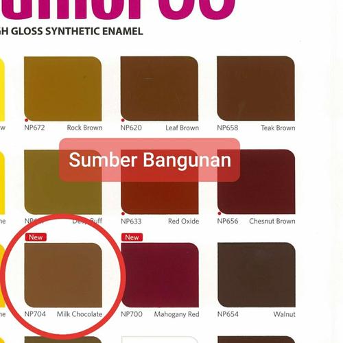 Jual Cat Kayu dan besi Bee Brand Junior66 Nippon Paint 1kg Warna pagar ...
