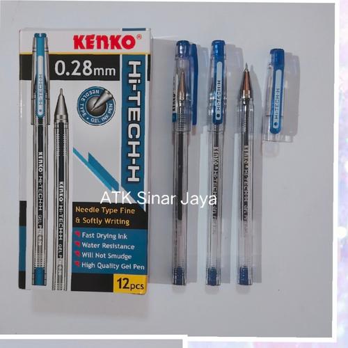 Jual Pulpen Kenko hitech 0.28 mm - Biru - Jakarta Barat - ATK Sinar ...