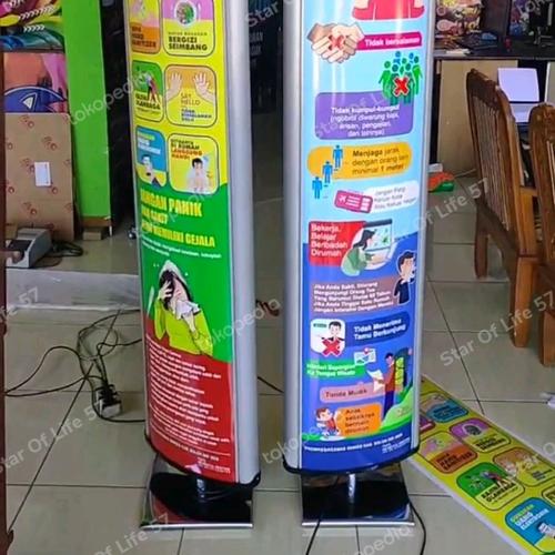Promo Standing Rotary Light Neon Box Banner 35x120 - 35 X 120 - Jakarta ...