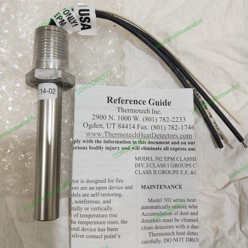 Jual Explosion proof Heat Detector Thermotech Model 302-EPM-135 ...