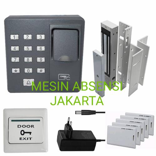 Jual paket access door kartu rfid paket access control fingerprint ...