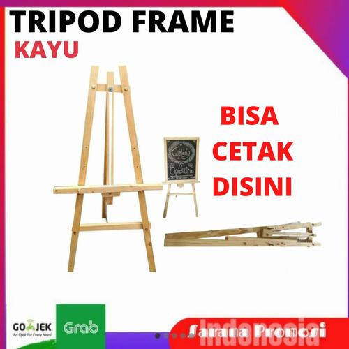 Jual tripod frame kayu || kaki frame kayu || penyanggah bingkai - Kota ...