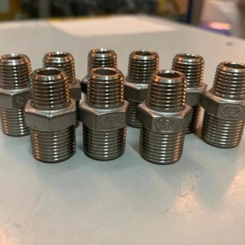 Jual V sok double nepel stainless 304/Double neple reducer 1 1/2 x 3/4 ...