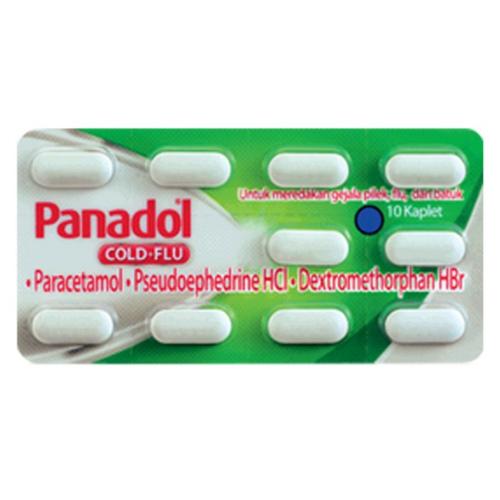 Jual PANADOL HIJAU STRIP 10 Tablet / Paracetamol Demam COLD FLU BATUK ...
