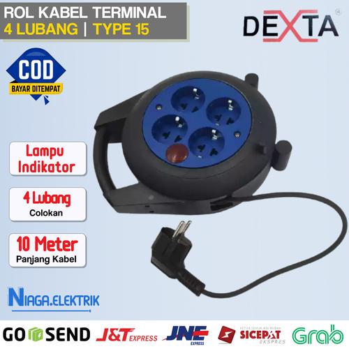 Jual Rol roll terminal sambungan steker stop kontak gulung panjang 10 ...