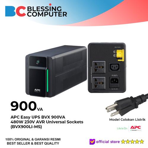 Promo UPS APC BVX 900VA 480W 230V AVR Universal Sockets (BVX900LI-MS ...