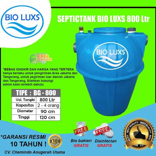 Jual Septic Tank Bio, Biotech, Biofil, BioLuxs BG 800 Liter - Kab ...