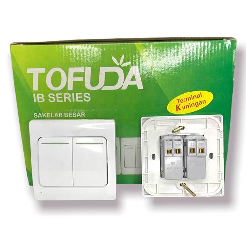 Jual Saklar Seri IB TOFUDA T-802 Murah Meriah - Saklar + Box - Kota ...