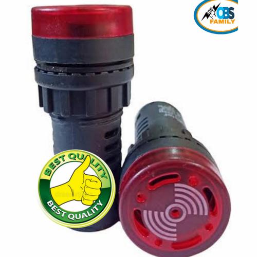 Jual Shemsco Panel Buzzer Alarm LED 220VAC / 22mm / 16mm - 22mm 24VDC ...