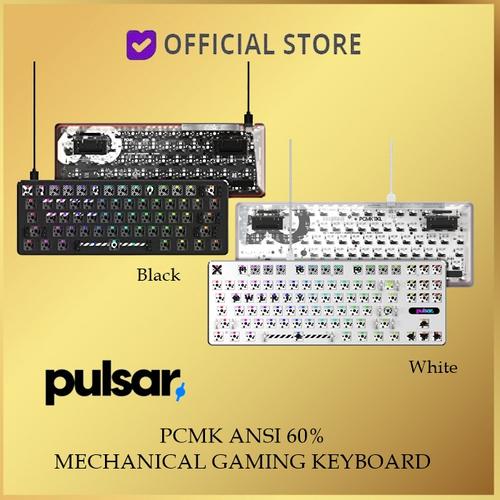Promo PULSAR PCMK 60% ANSI BAREBONE KEYBOARD - Putih Cicil 0% 3x ...