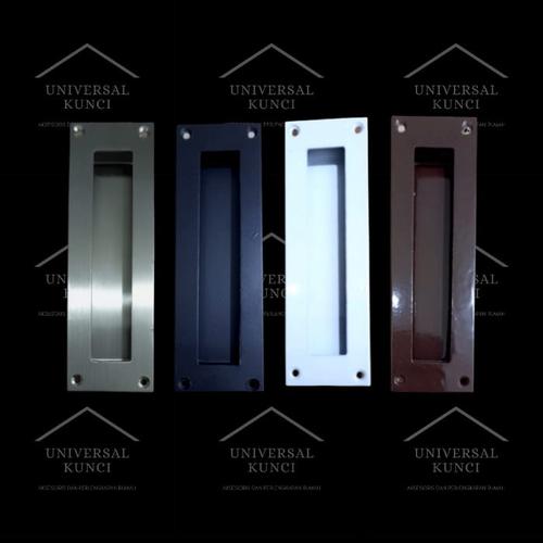 Jual HANDLE TANAM PINTU GESER/SLIDING KOMEN KOTAK 15CM - Putih - Kota ...