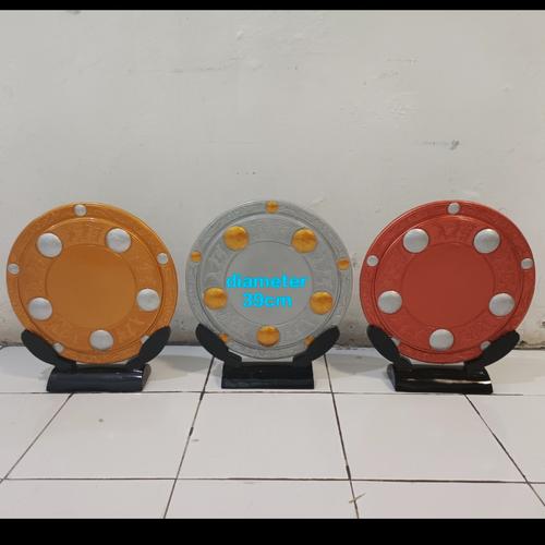 Jual PIALA BOLA FUTSAL PIRINGAN TROPHY FIBER PIALA PLATE SATUAN DAN SET ...