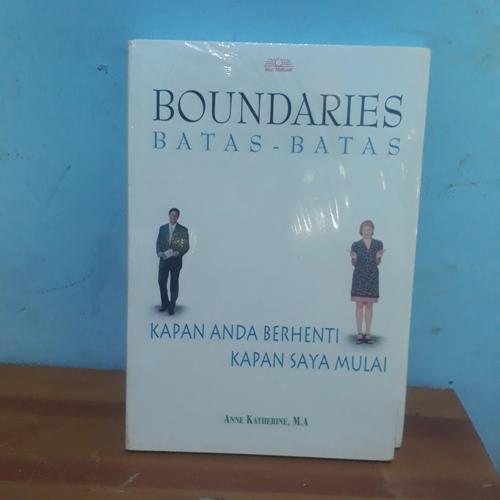 Jual BOUNDARIES BATAS BATAS - Kab. Bantul - FINCO BOOK STORE | Tokopedia