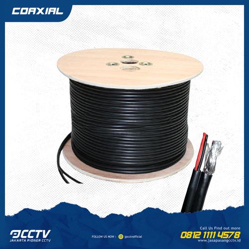 Jual Kabel CCTV RG59+Power Coaxial Per Meter Murah Best Quality - Hitam ...