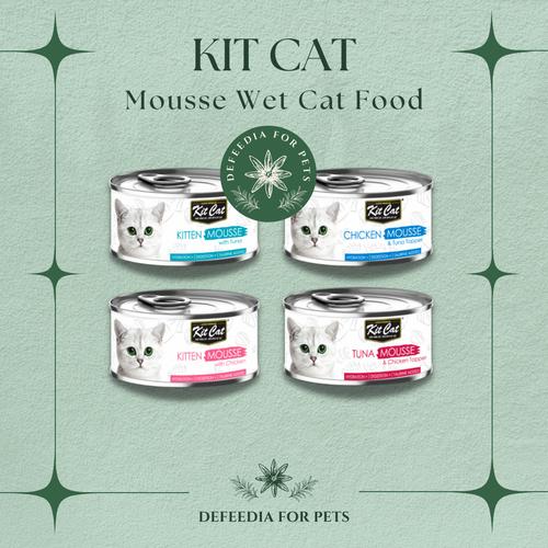 Jual Kit Cat Mousse Canned Cat Food - Makanan Basah Kucing Kaleng 80gr ...