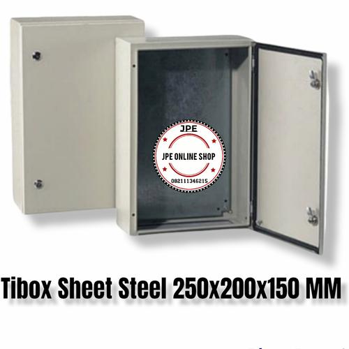 Jual Tibox Box Panel Besi/Box Panel Sheet Steel 250x200x150 mm IP65 ...