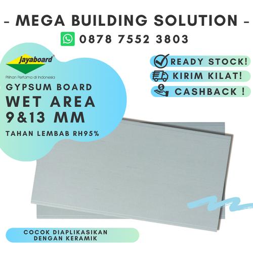 Jual Gipsum WR Jayaboard 13mm / Gypsum Jaya Wet Area Tahan Anti Lembab ...