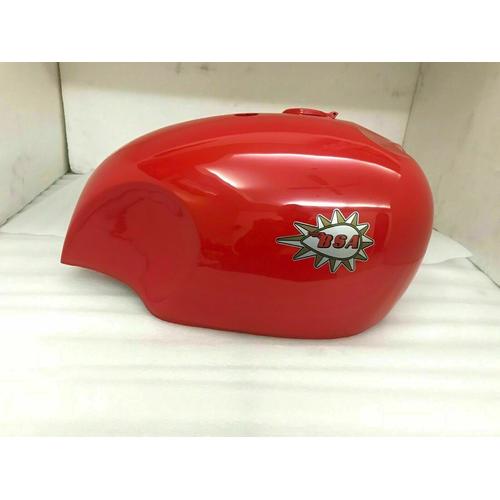 Jual BSA A65 SPITFIRE RED PAINTED GAS FUEL PETROL TANK 4 GALLON - Kab ...