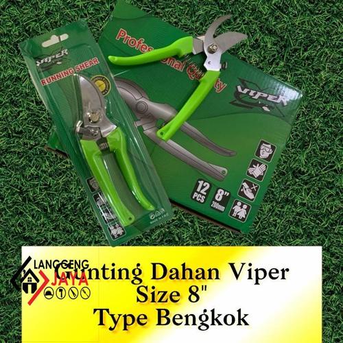 Jual Gunting Dahan Ranting Tanaman Taman Bengkok Dan Lurus 8 Inch Bagus ...