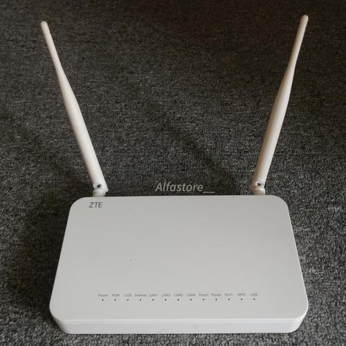 Jual Router Modem ONT GPON ZTE F609 V3 Like New - Fo port biru - Kab ...