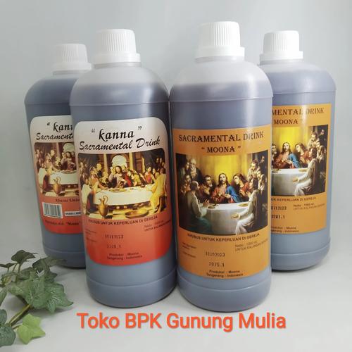 Jual Anggur Perjamuan Kudus Kemasan Botol - Jakarta Pusat - BPK Gunung ...