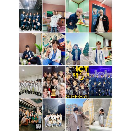 Jual (16 PCS) Poster Aesthetic Kartu Ucapan Tema NCT 127 K-pop Korea Pop - NCT 127 A, A6(10,5x14 ...