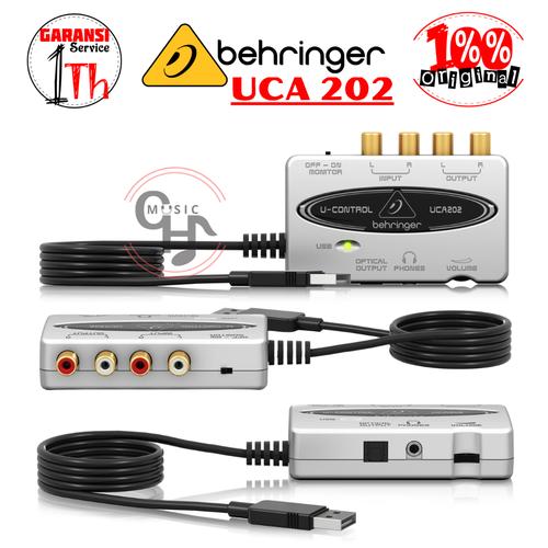 Jual Behringer UCA202 Ultra-Low Latency 2 In/2 Out USB/Audio Interface - Jakarta Pusat - CH ...