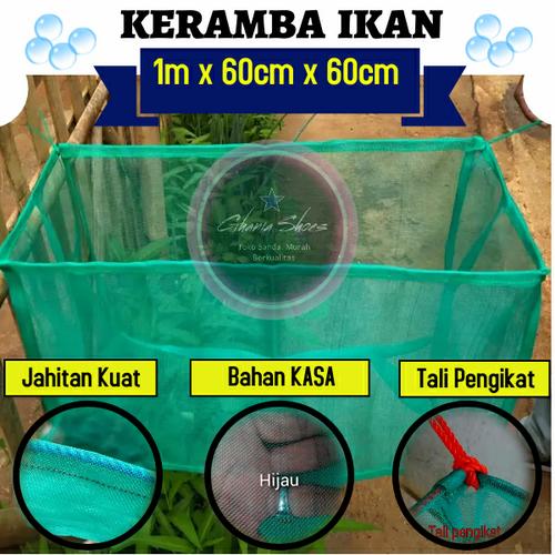 Promo Jaring Keramba Ikan Hapa Ukuran 1m x 60cm x 60cm - Kab.Ciamis ...
