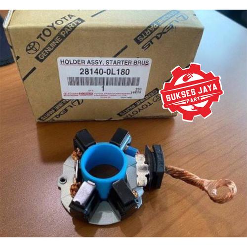 Jual Holder assy starter brush starter hilux fortuner innova 28140 ...