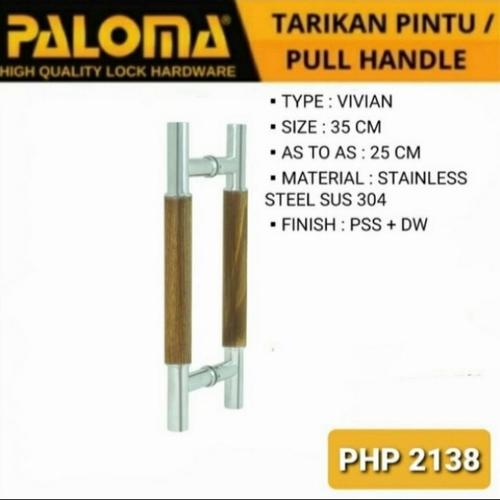 Jual pull handle motif kayu PALOMA uk 350mm PHP 2138 tarikan pintu ...