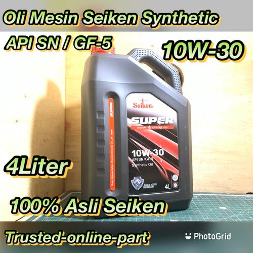 Jual Oli mesin 10w-30 Seiken 4L (100persen asli) - Kota Tangerang ...