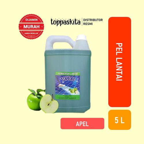 Promo Toppas Sabun Cuci Piring/Tangan/Lantai/Karbol 5liter (Gojek/Grab) - Pel Lantai Apel ...