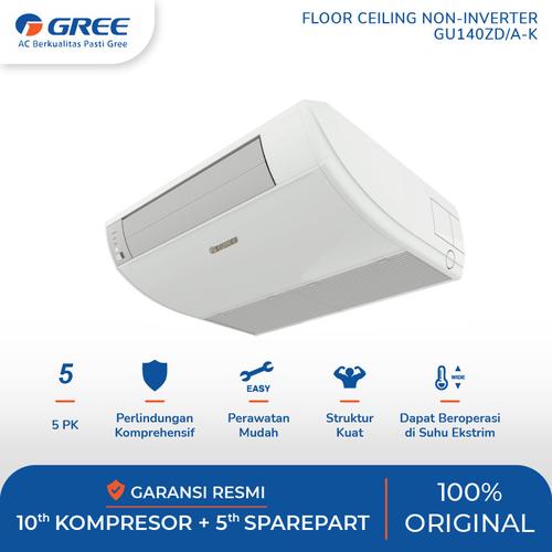 Promo GREE AC Floor Ceiling 5 PK U-Match GU140ZD/A-K Cicil 0% 3x ...